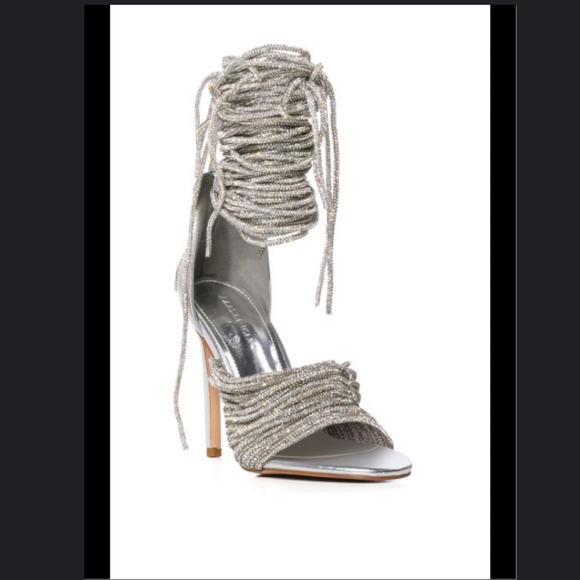 AKIRA | Shoes | Akira Miffy Silver Stiletto Heels | Poshmark